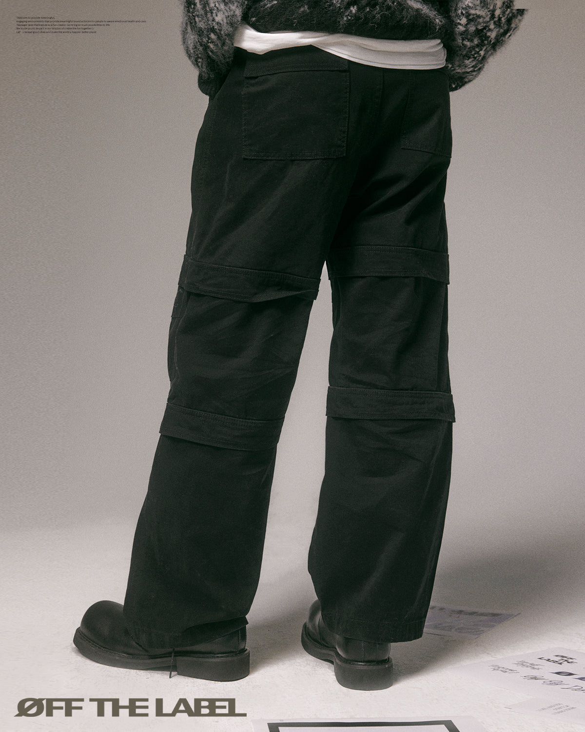 Off The Label heavy wash logo t-shirt beige – TAKA ORIGINAL LIMITED