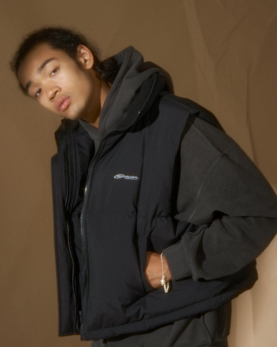 Off The Label clean fit puffer vest – TAKA ORIGINAL LIMITED
