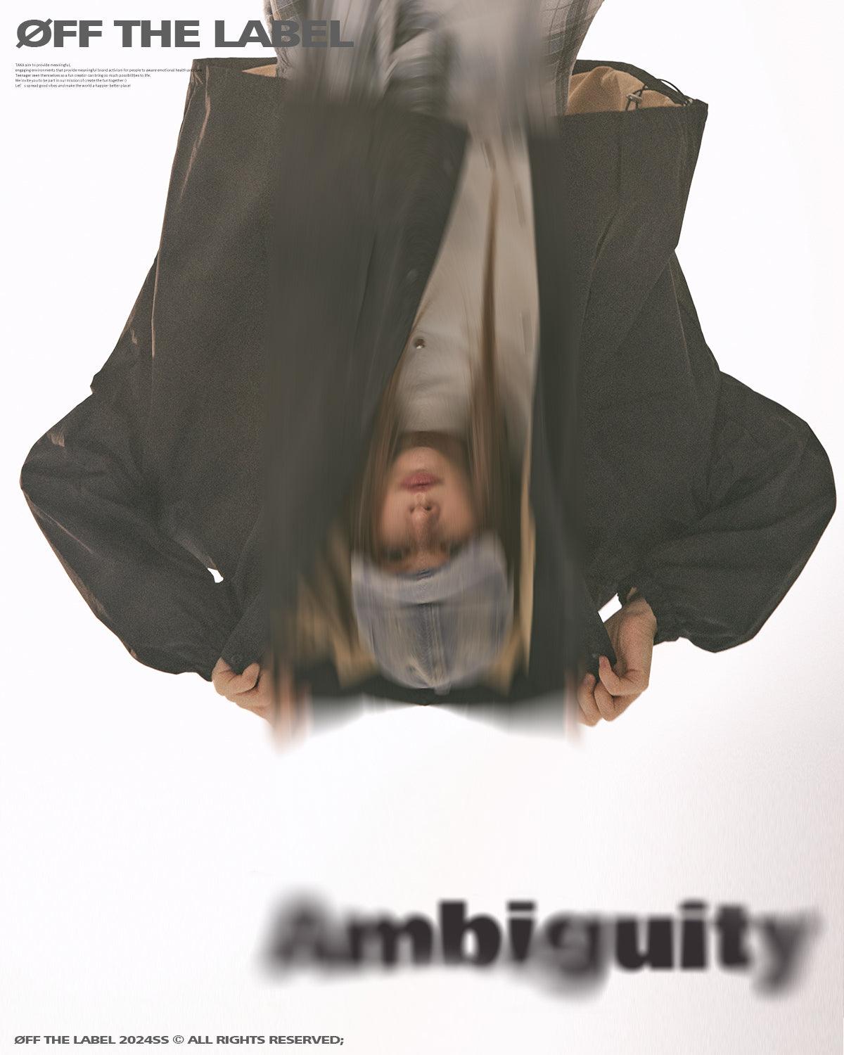 Off The Label deconstruction coach jacket black – TAKA ORIGINAL LIMITED