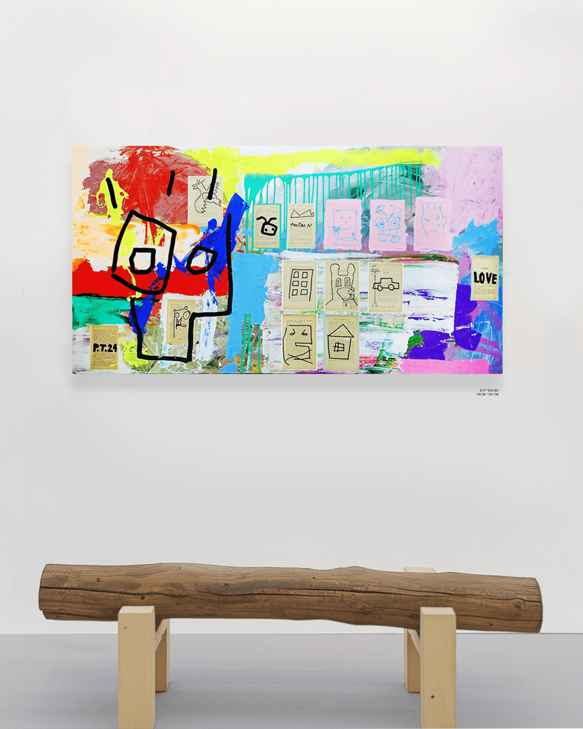 TAKA GALLERY Painting-"Highland x Grand Party "-P.T – TAKA ORIGINAL LIMITED