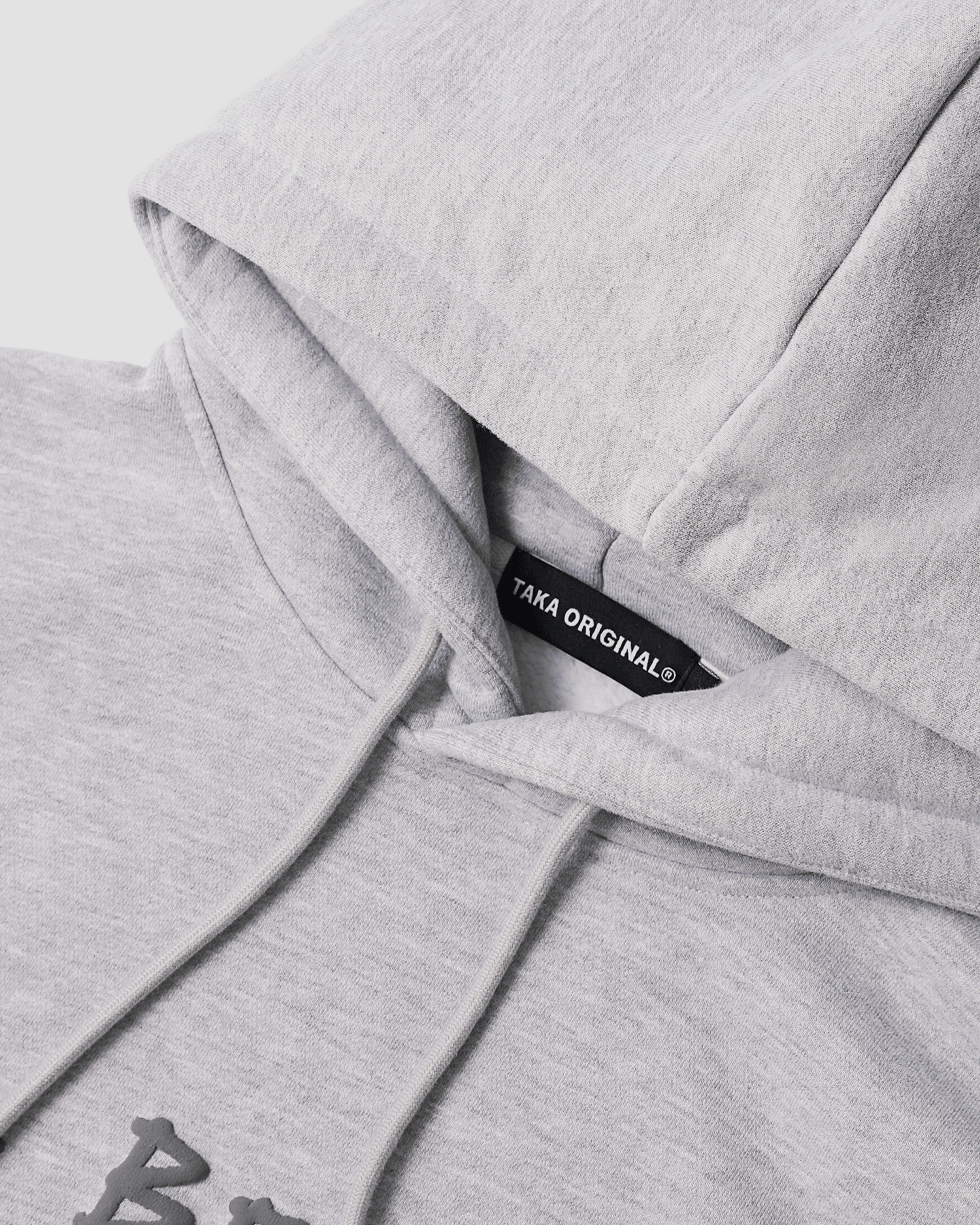 TAKA Original HOME collection big plan fleece hoodie grey – TAKA ...