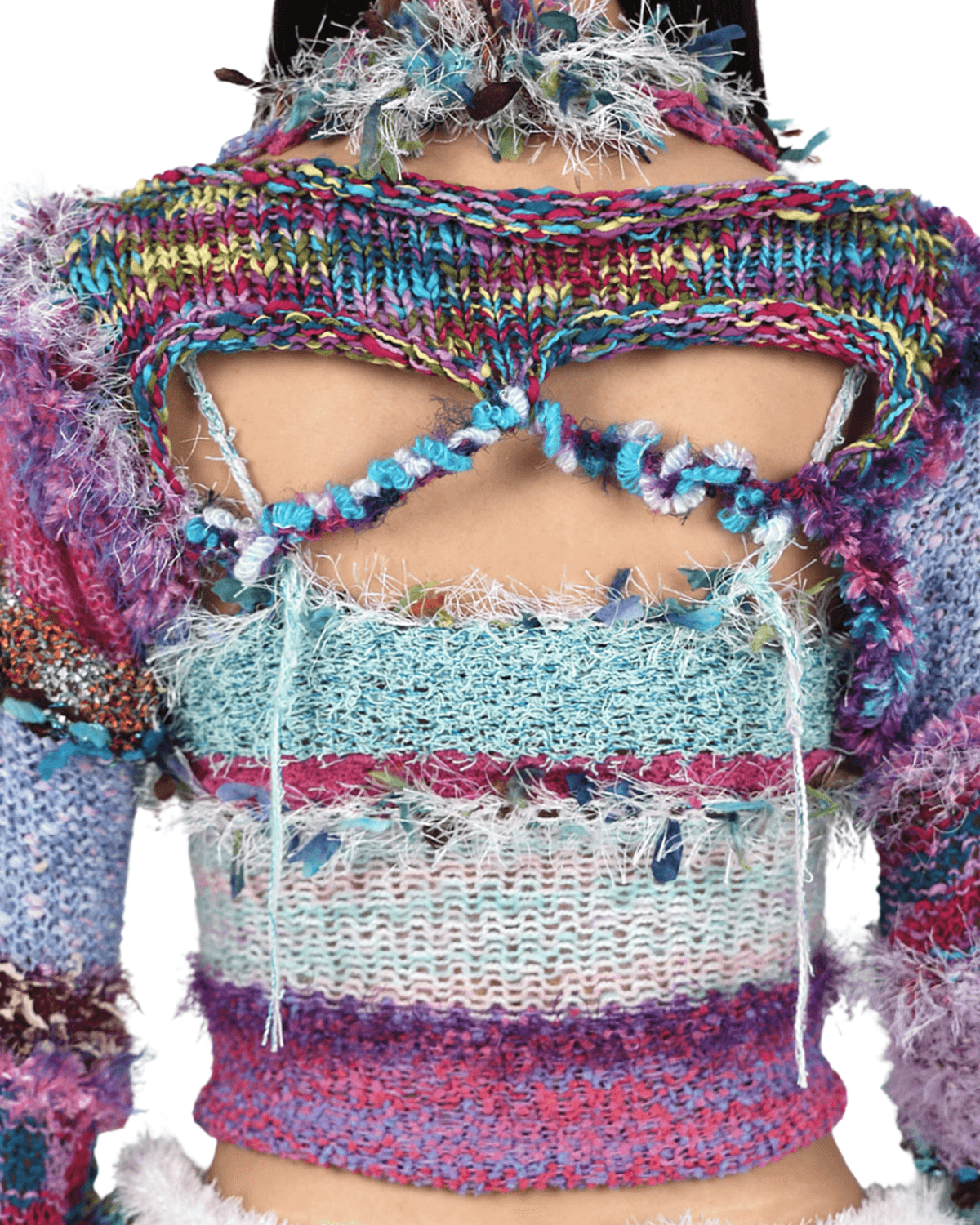 TAKA Selects Digital Sprite Back-Hooked Knit Shrug – TAKA ORIGINAL LIMITED