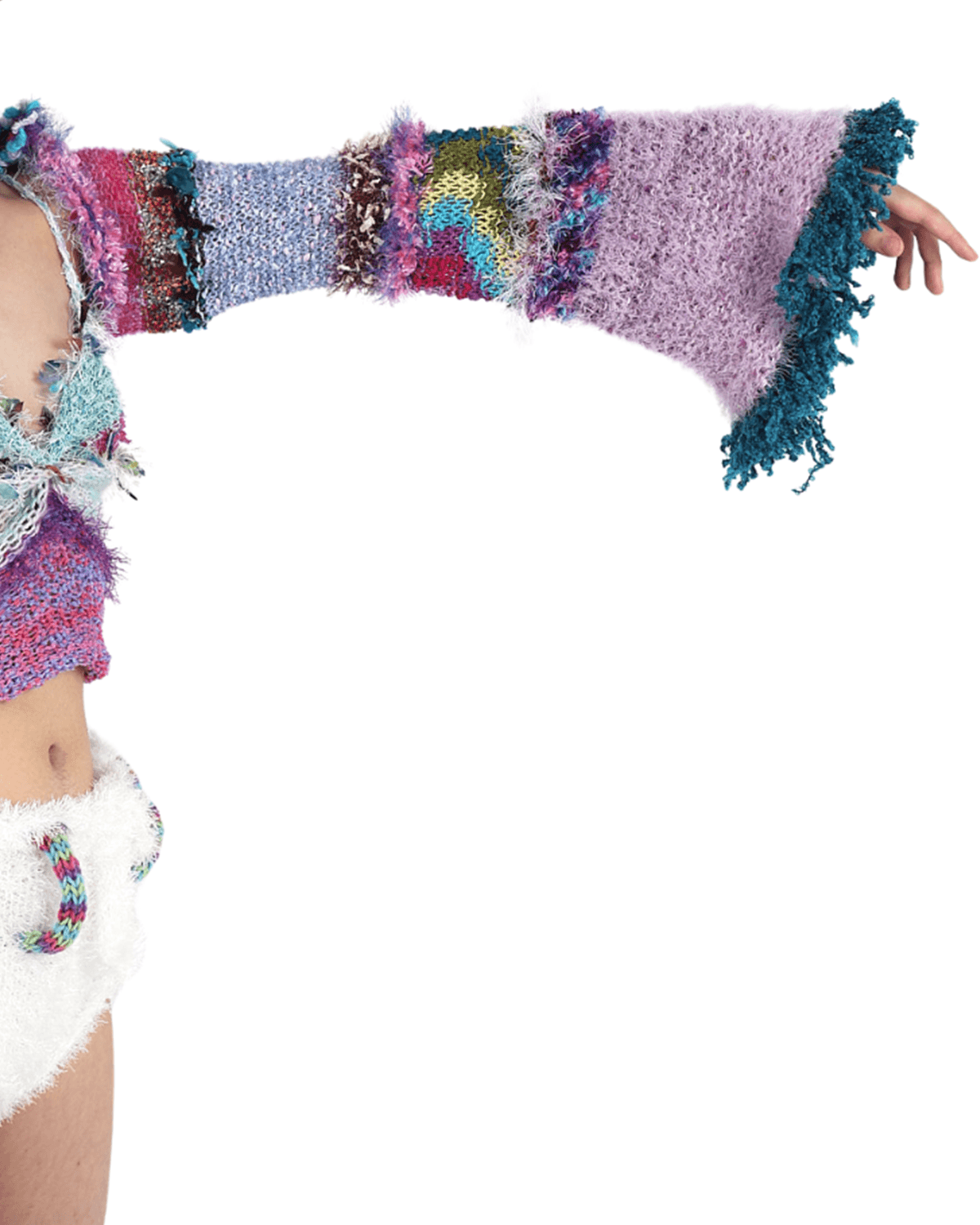 TAKA Selects Digital Sprite Back-Hooked Knit Shrug – TAKA ORIGINAL LIMITED