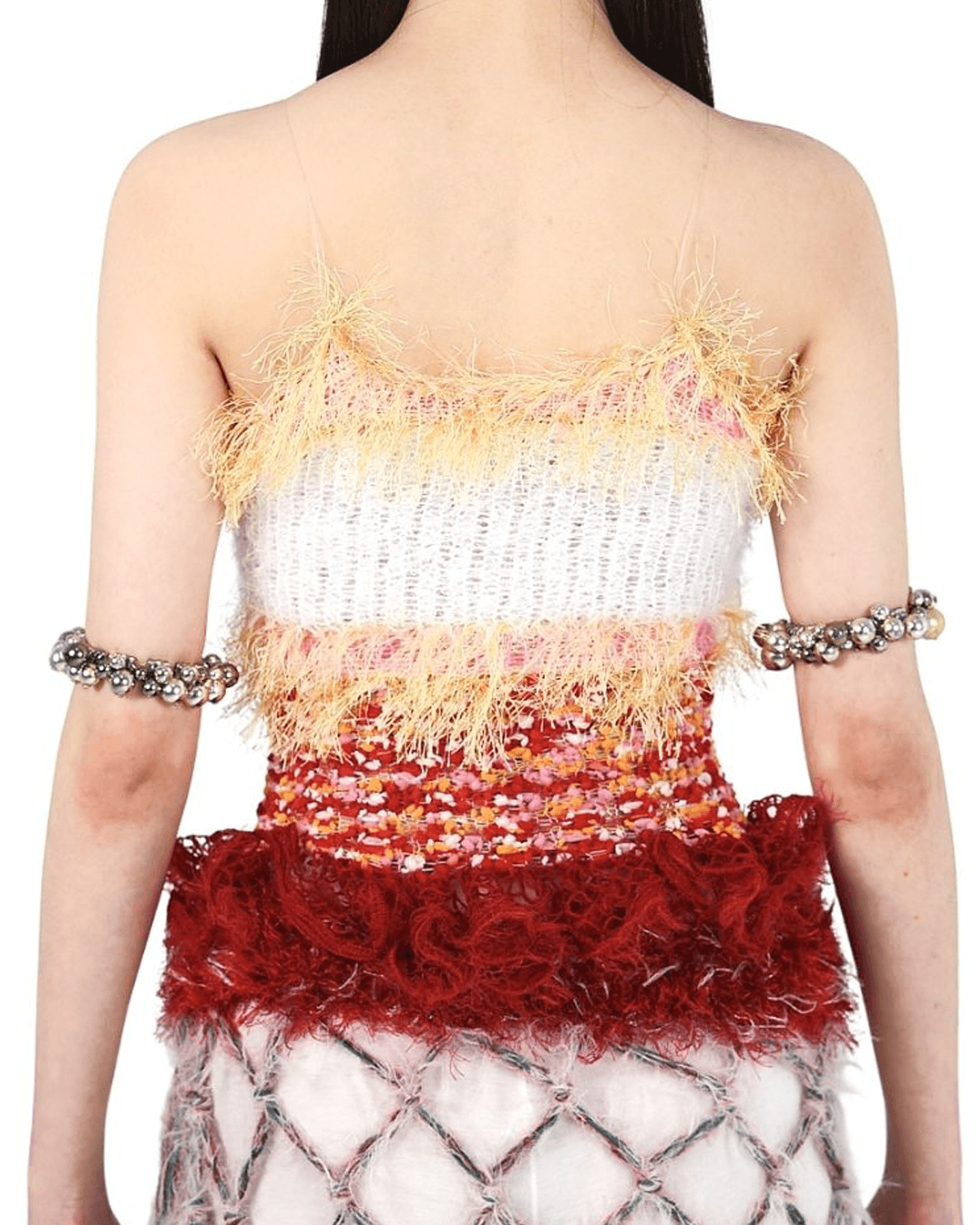 TAKA Selects Psychedelic Color Invisible Strap Knitted Vest – TAKA ...