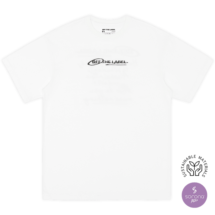 Off The Label logo T-shirt | Dupont™ Sorona®Materials – TAKA ORIGINAL ...