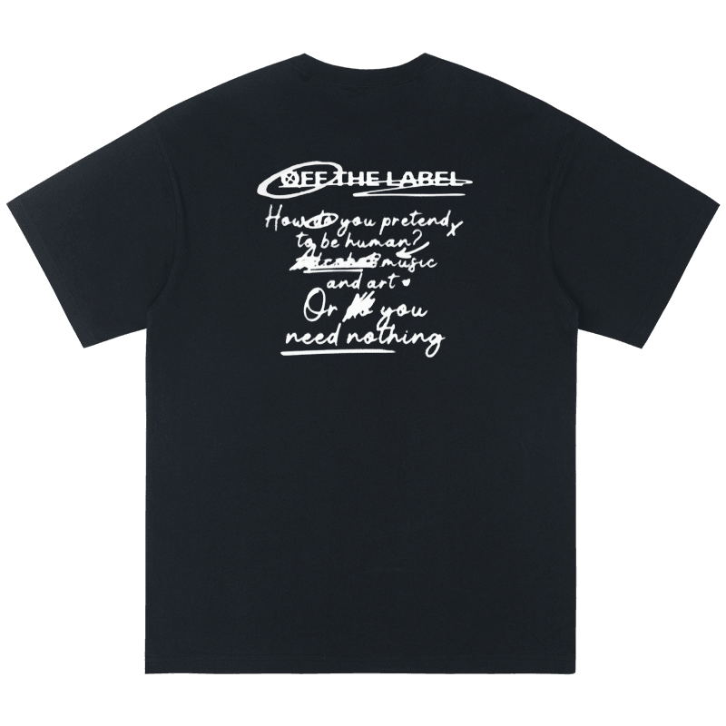Off The Label logo T-shirt | Dupont™ Sorona®Materials – TAKA ORIGINAL ...