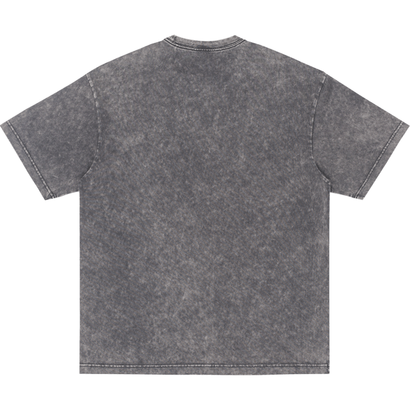 Off The Label heavy wash logo t-shirt grey – TAKA ORIGINAL LIMITED