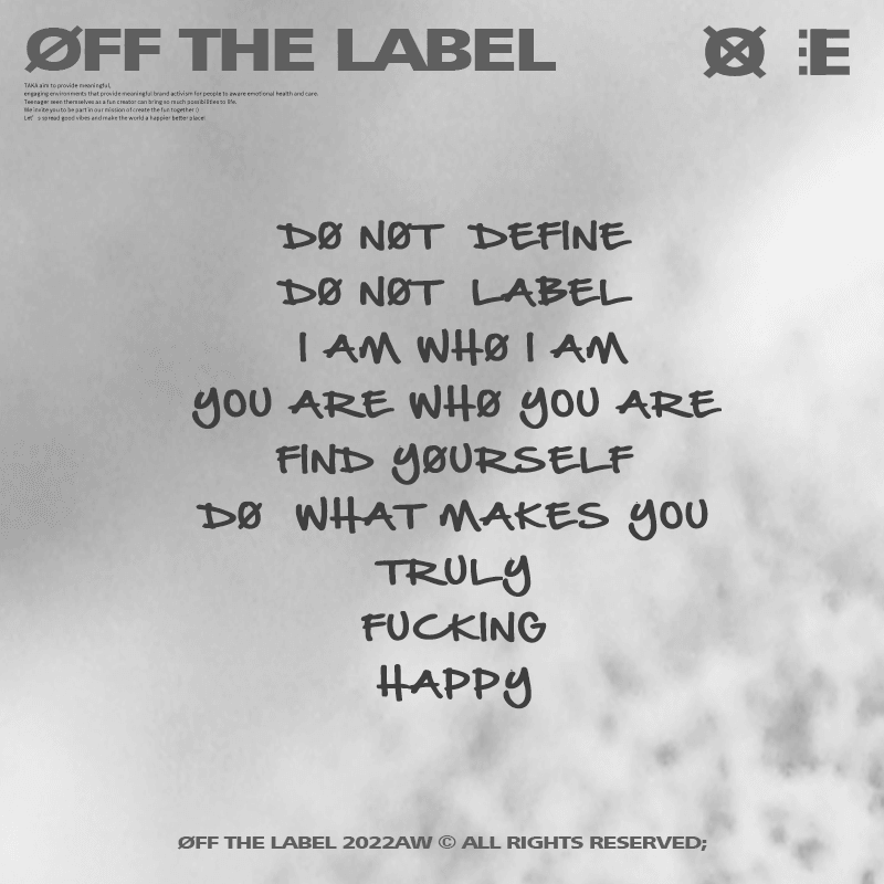 Off The Label logo T-shirt | Dupont™ Sorona®Materials – TAKA ORIGINAL ...